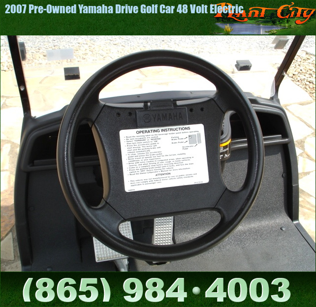 TN Golf Cars 2007 Pre-Owned Yamaha Drive Golf Car 48 Volt Electric Golf ...